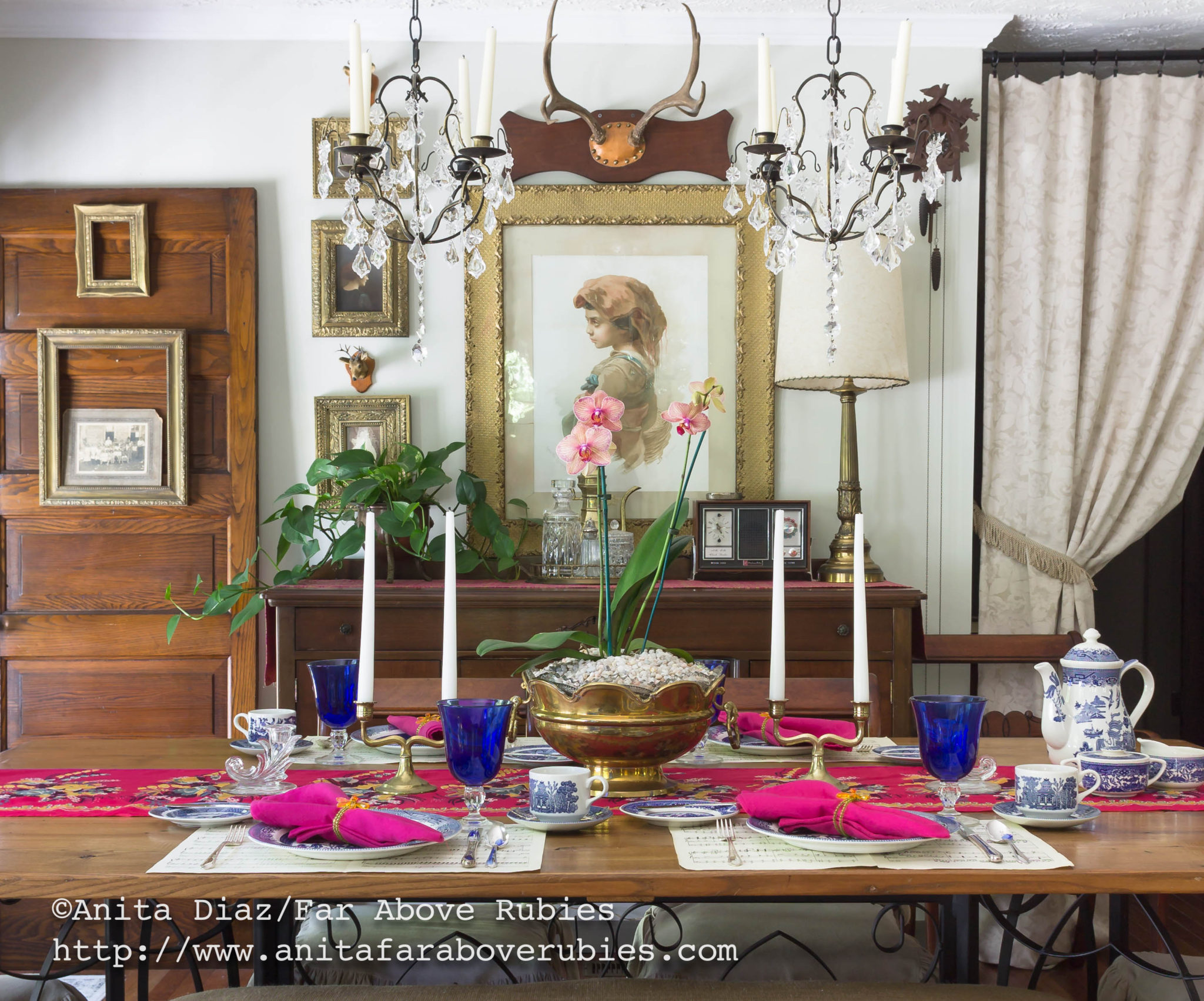 Pretty Spring Table Inspiration - Whispering Pines Homestead