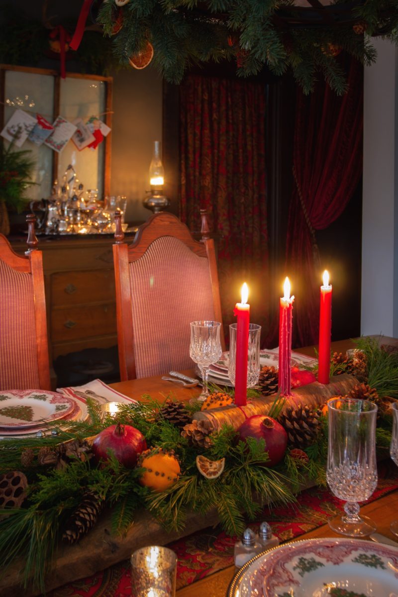 Merry Christmas kitchen and dining - Whispering Pines Homestead
