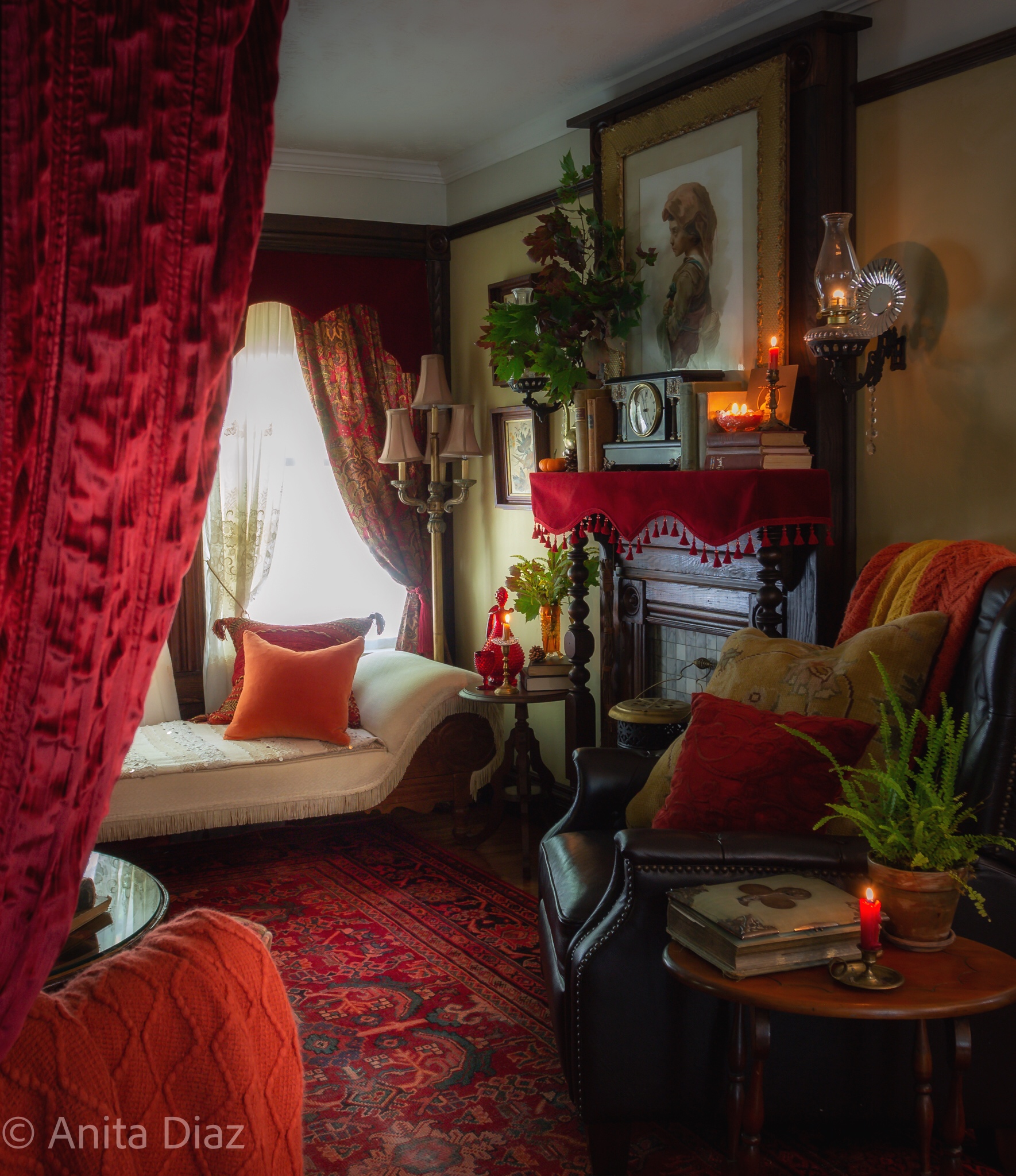 Vintage Fall Home Tour - Whispering Pines Homestead