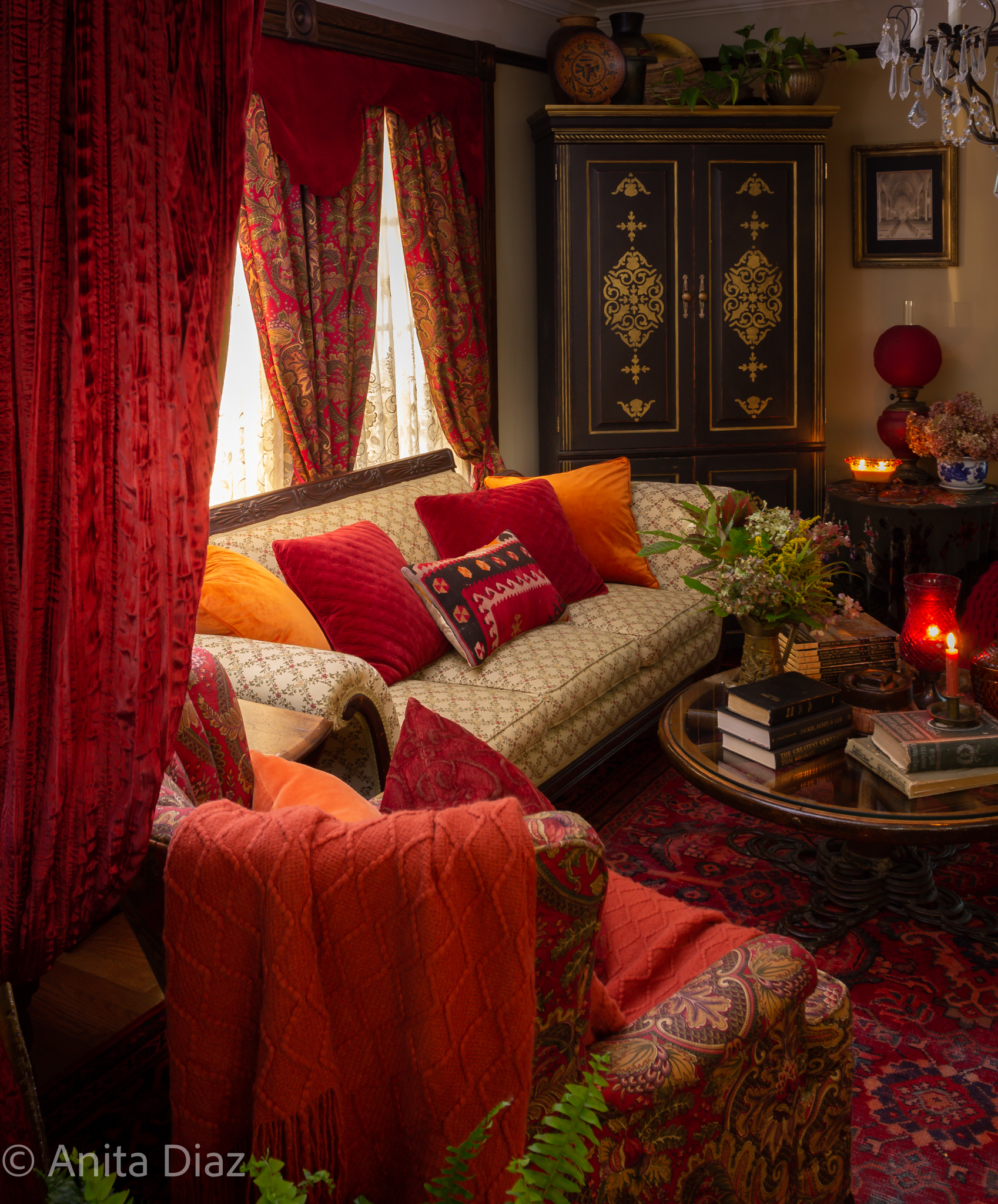 Vintage Fall Home Tour - Whispering Pines Homestead